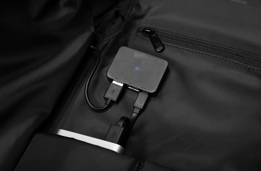 Kingsons BEAM BackPack 15,6" laptop backpack + solar panel